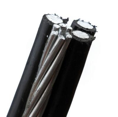 China Aluminum Conductor Low Voltage ASTM Standard Overhead Aerial ABC Cable 50 mm2 for sale
