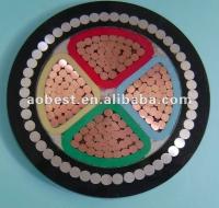 China 25mm 4 Core Copper Armoured Cable for Pakistan Superior Conductor Material for sale