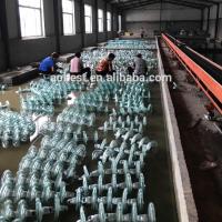 China Toughened glass disc suspension insulator U50BSP for Uzbekistan for sale