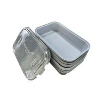 China Custom Order Aluminum Foil Food Takeaway Containers Safe and Secure for Food Transport for sale