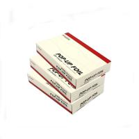 China 8011 Alloy Hair Hairdressing Pop Up Sheets with Customized Length and Embossed Color for sale