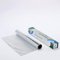 China 8011 Alloy Silver Kitchen Food Packaging Aluminum Foil Roll Film Paper for Food Grade for sale