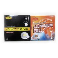 China Disposable Hookah Shisha Aluminum Foil Insulated Sheet with Customized Logo Treatment for sale