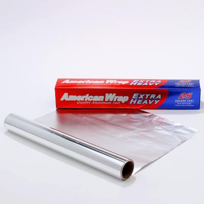 China Service Food Grade Aluminum Tin Foil Roll with Silver Finish and Customized Width for sale