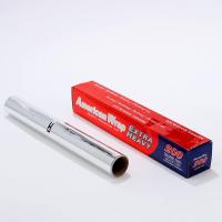 China Service Food Grade Aluminum Tin Foil Roll with Silver Finish and Customized Width for sale