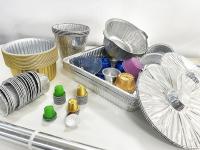China Process Type Pulp Moulding Disposable Aluminium Foil Tray for Disposable Food Packing for sale