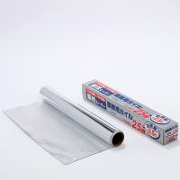 China Custom 8011 Soft Temper Kitchen Tin Silver Foil Paper Food Packing Aluminium Foil Roll for sale
