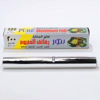 China 8011 Alloy Household Aluminum Foil Wrapping Paper Roll with Customized Width Heavy Duty for sale