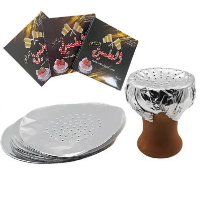 China Soft Temper Customized Logo Disposable Extra Thick Hookah Aluminium Foil Paper for Shisha for sale