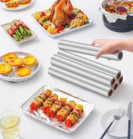 China Customized Logo Aluminum Hair Foil Disposable Aluminum Foil for Kitchen Usage Catering for sale