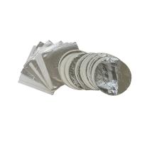 China Disposable Shisha Aluminium Hookah Foil Paper Sheets With Holes Treatment Composited for sale