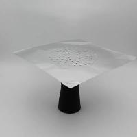 China Disposable Shisha Aluminium Hookah Foil Paper Sheets With Holes Treatment Composited for sale