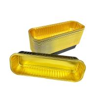 China Aluminum Foil Rectangle Loaf Shape Pan Containers Tray Customizable and Custom Order for sale