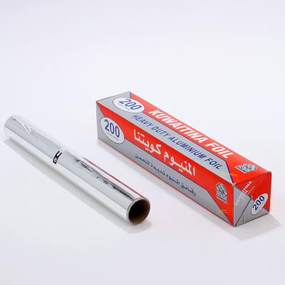 China Composited Aluminum Foil Roll For Food Wrapping Paper Tin Foil with Customized Thickness for sale