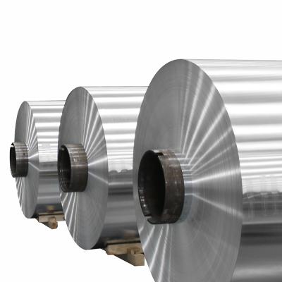 China Supply 8011 Aluminum Foil Roll Jumbo 11 12 13 15 Micron 30cm 45cm for Food Packaging for sale