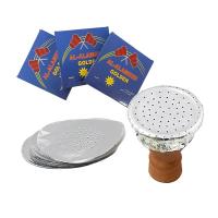 China Customized Logo Hookah Foil Aluminum Foil Sheet With Hole for Your Products for sale