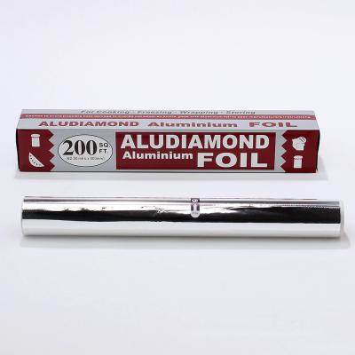 China Customized Width Aluminium Foil Paper Heavy Duty Food Grade Rolls for Kitchen for sale