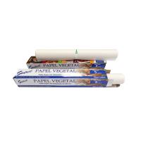 China Wood Pulp Disposable Baking Paper Roll for Hot Air Fryer Heat Resistant Silicon Paper for sale