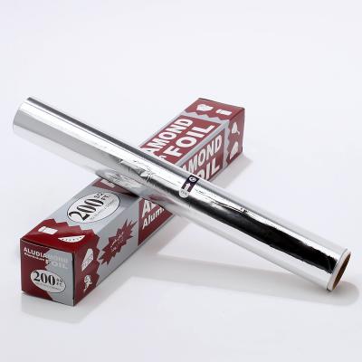China Food Grade Kitchen Aluminum Foil Jumbo Roll with Composited Treatment and Half Hard Temper for sale