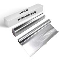 China Food Grade Kitchen Aluminum Foil Jumbo Roll with Composited Treatment and Half Hard Temper for sale