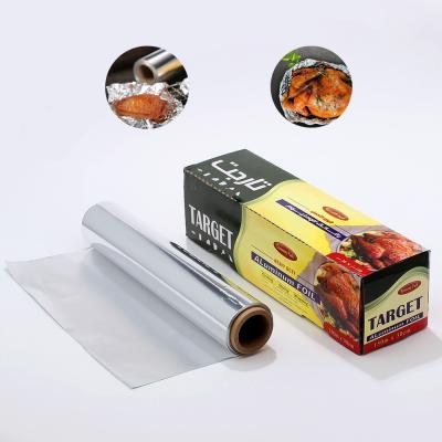 China Customize Length Heavy Duty Food Grade Aluminum Foil Roll for Kitchen Wraps and Baking for sale