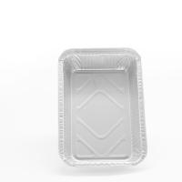 China Convenient Hygienic Aluminium Foil Container For Pet Food Packing With Hot Resistance for sale