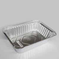 China Convenient Hygienic Aluminium Foil Container For Pet Food Packing With Hot Resistance for sale