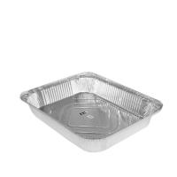 China Convenient Hygienic Aluminium Foil Container For Pet Food Packing With Hot Resistance for sale