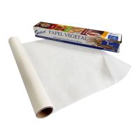 China Convenient Kitchen White Silicone Baking Paper Roll With Chemical Pulp And Durability for sale