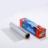 China Soft Temper Silver Kitchen 8011 Aluminum Foil Rolls for Disposable Catering Tin Foil for sale