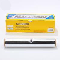 China Pharmaceutical Aluminum Foil Rolls for Kitchen Silver Laminated Shrink Film Packaging for sale