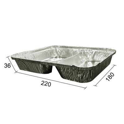 China Pet Food Packing Heavy Duty Takeout Aluminum Foil Pans Advantage Environmental Friendly for sale