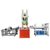 China 40-80pcs/min Speed Automatic Aluminium Foil Container Making Machine with Custom Mold for sale