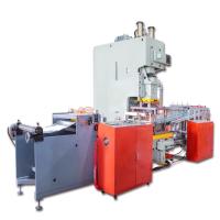China 40-80pcs/min Speed Automatic Aluminium Foil Container Making Machine with Custom Mold for sale