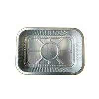 China Disposable Aluminum Food Pan Tin Foil Barbecue Box Aluminum Foil Container Tray Pan For Food for sale