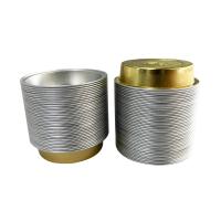 China Pulp Moulding Process Disposable Dessert Cups Aluminum Baking Cup for Golden Desserts for sale