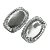 China Food Eco Pizza Recyclable Aluminium Foil Round Tray Container Turkey Pan Custom Order for sale