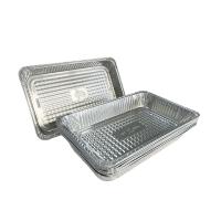China Environmental Friendly Rectangular 525*325*75 Foil Food Container for Turkey Roaster for sale