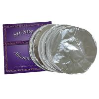 China 12cm 15mic Aluminum Foil Shisha Foil Hookah Accessories Disposable Round Prepunched for sale