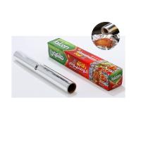 China Soft Temper Customized Length Aluminum Foil Roll for Food Wrapping Tin Foil Paper for sale