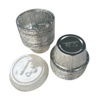 China Custom Order Accepted for Disposable Aluminum Tin Foil Pie Pans and Mini Cake Cups for sale