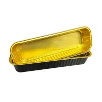 China Colorful Disposable Cake Tool Aluminium Foil Containers Tray for Pet Food Packing for sale