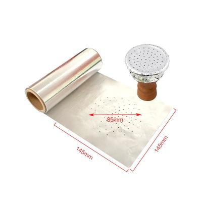 China Hookah Aluminum Foil Roll Customized Length and Accpet OEM for Shisha Accessories for sale