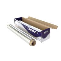 China Silver Material 8011 Aluminum Foil Roll 100m 300m for Kitchen Oven Baking Heavy Duty for sale