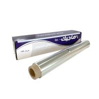 China Silver Material 8011 Aluminum Foil Roll 100m 300m for Kitchen Oven Baking Heavy Duty for sale