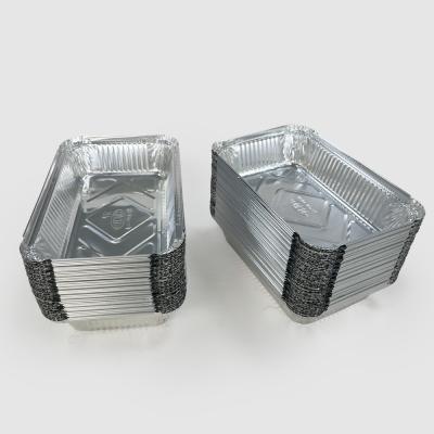 China Food Grade Silver 8389 Aluminum Foil Container for Hot Food Packing Aluminum Material for sale