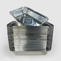 China Food Grade Silver 8389 Aluminum Foil Container for Hot Food Packing Aluminum Material for sale