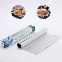 China Food Grade Disposable Household Catering Aluminum Foil Roll with and Customize Length for sale