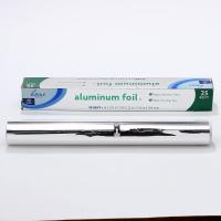 China Food Grade Disposable Household Catering Aluminum Foil Roll with and Customize Length for sale