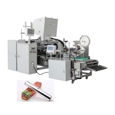 China Magnetic Powder Clutch 25N.m Aluminum Foil Roll Rewinding Machine for Hair Beauty Salon for sale
